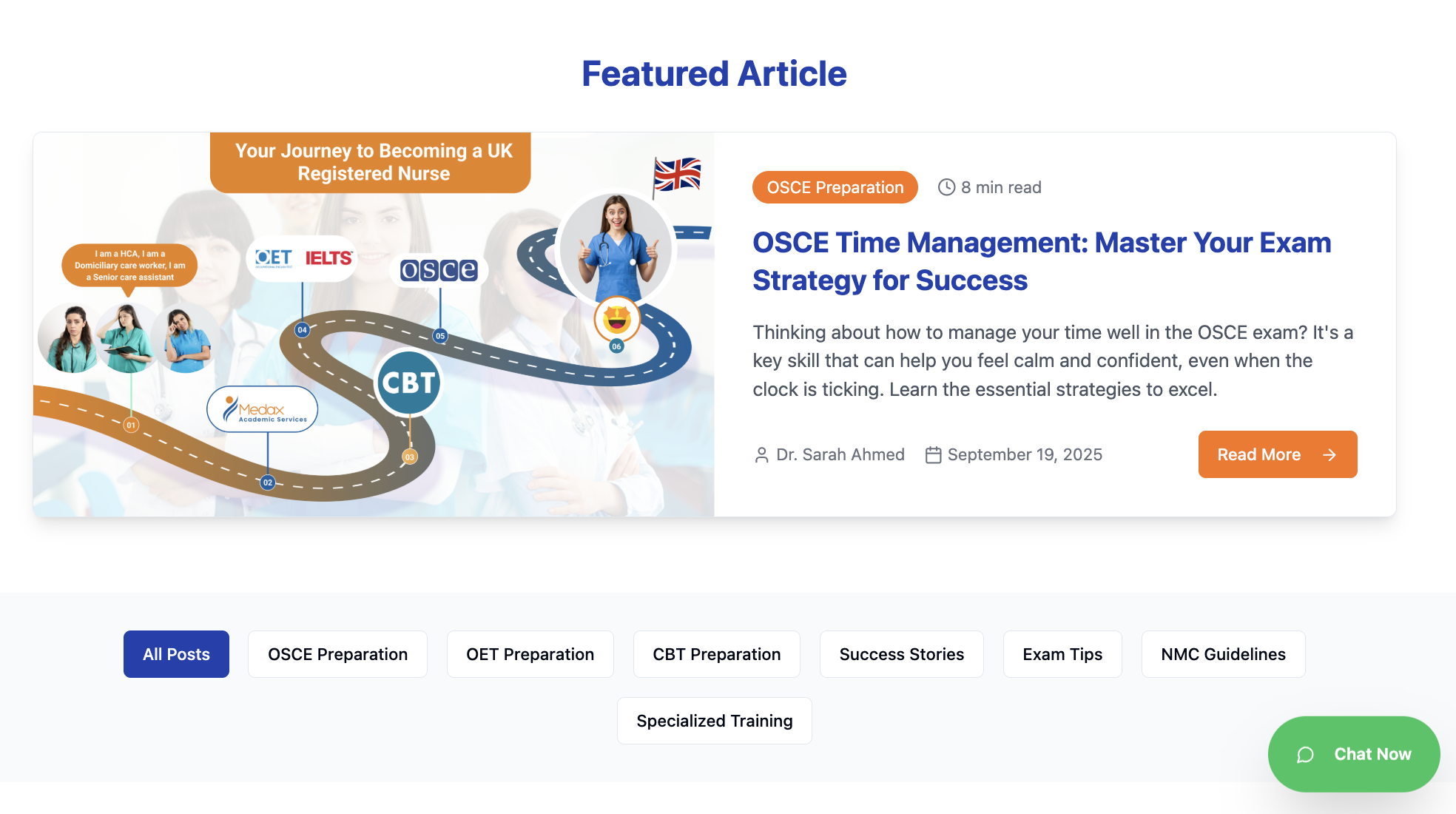 Medax OSCE Academy - Expert Nursing Exam Preparation | NMC OSCE, OET ...